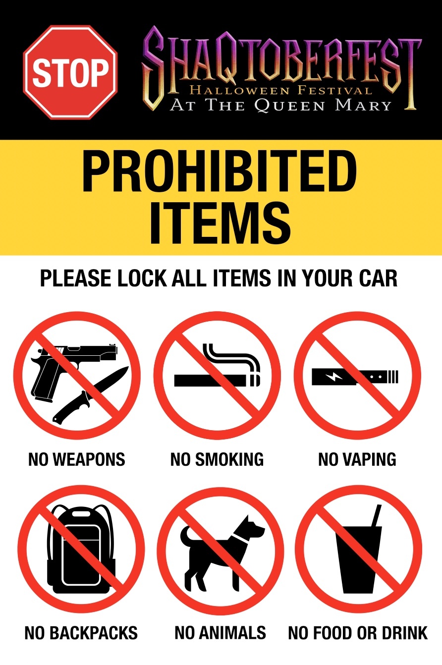 Know Before You Go - Shaqtoberfest